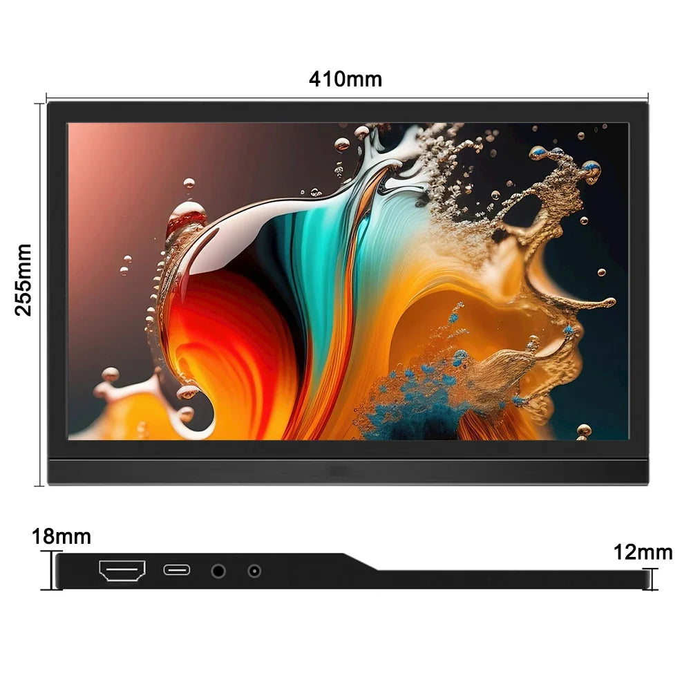 17.3Inch Portable Monitor External Display LCD Screen PC Gamer HDMI-co – Gifts for You 'n Me